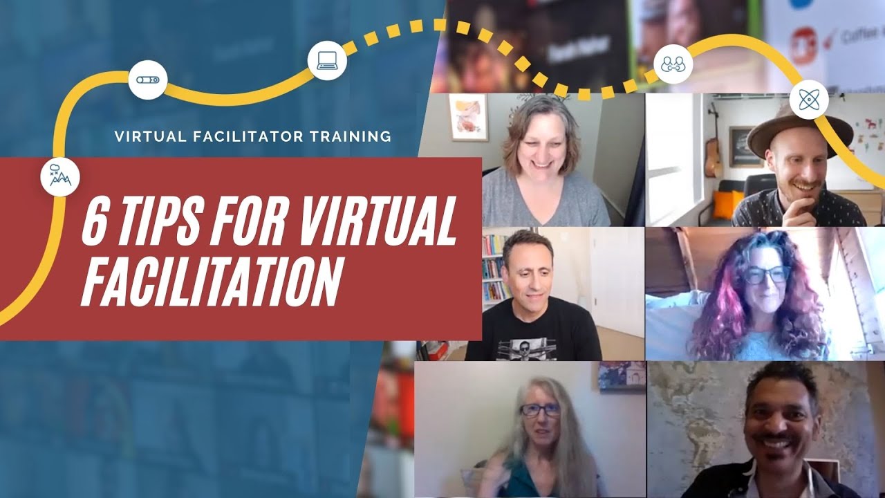 6 Tips to create more Engaging Zoom Events and Workshops - Virtual Facilitator Training - YouTube