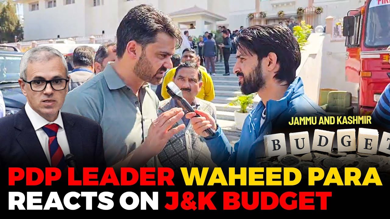 Exclusive interview with PDP Leader Waheed ur Rehman Parra Regarding ...