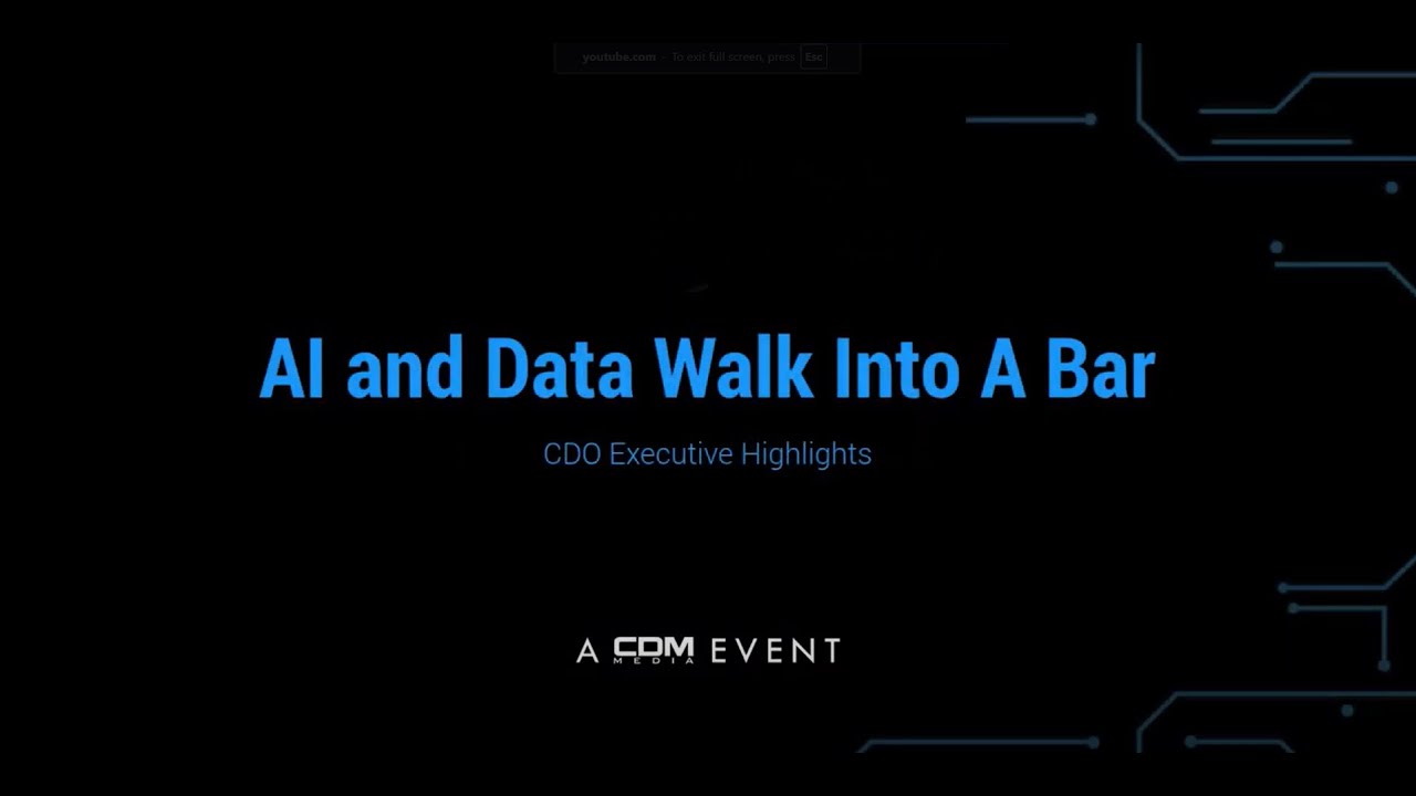 AI and Data Walk Into A Bar | Cocktails & Networking with DataHub in ...