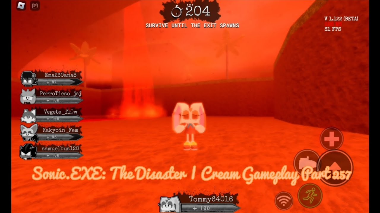 Sonic.EXE: The Disaster | Cream Gameplay Part 257 - YouTube