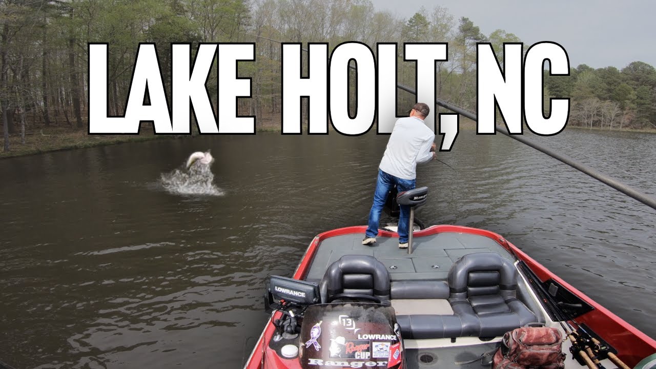 Fishing Lake Holt in Butner, NC from the Bass Boat - YouTube