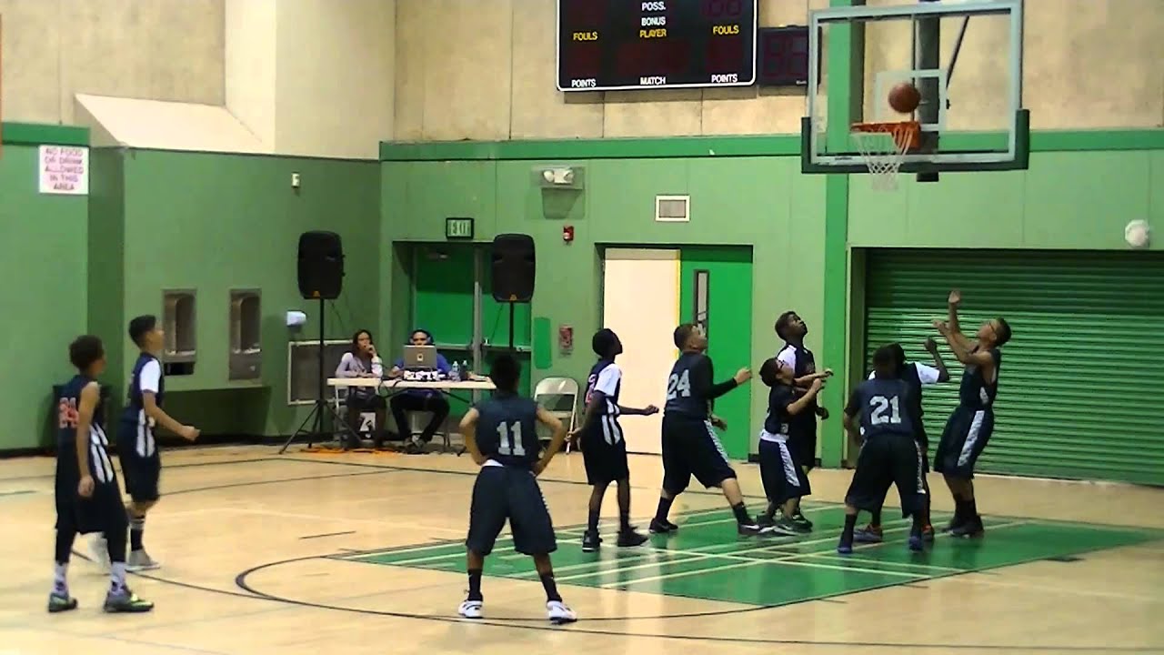 Challenger Champions vs Cypress basketball game #1 2015 - YouTube