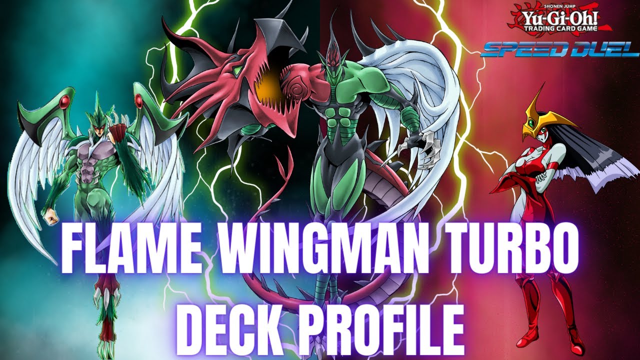 FLAME WINGMAN TURBO Speed Duel Deck Profile | Yu-gi-oh! - YouTube