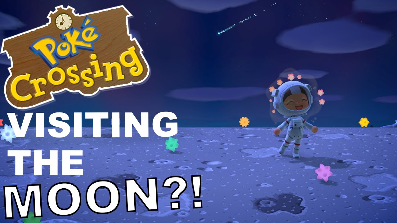 Moon Island Tour! | Next Level Space Themed Island! (Animal Crossing ...
