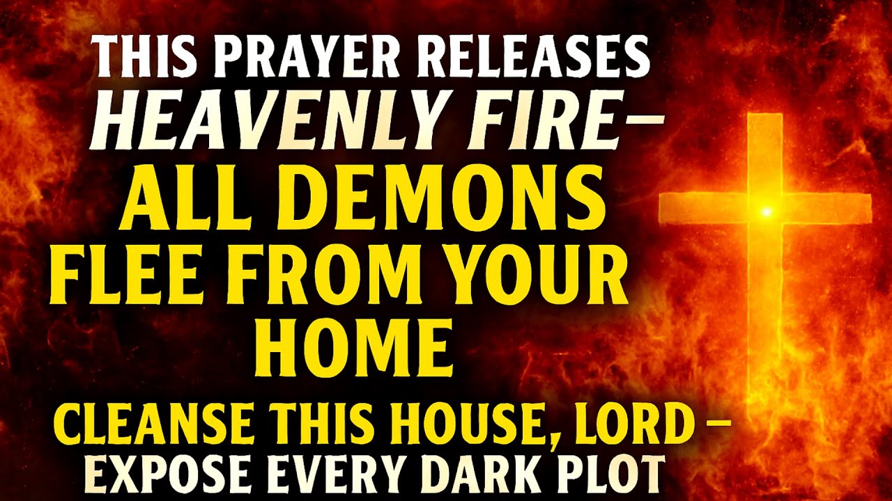 This Prayer Releases Heavenly Fire—All Demons Flee From Your Home - YouTube