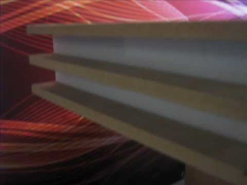DJ booth en Bar met ledverlichting van Led wooden furniture