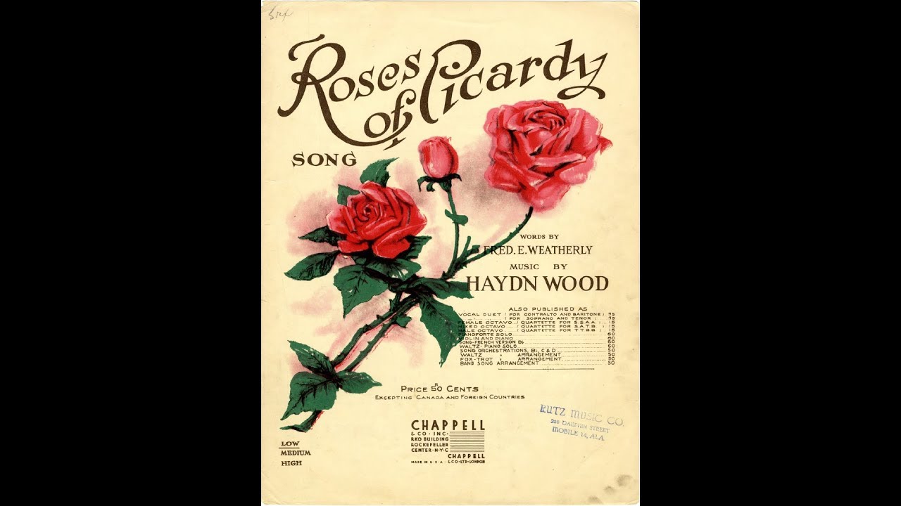 Roses of Picardy (1916) - YouTube