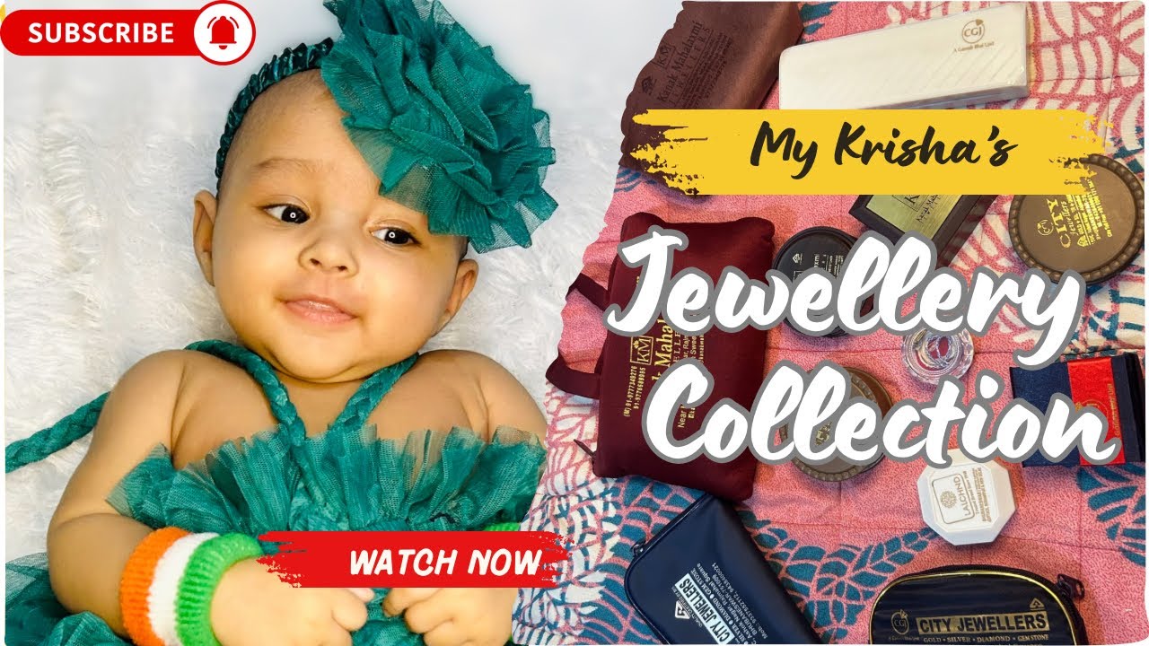 My 5 Month Baby’s Gold Jewellery Collection ll Kids Jewellery ...