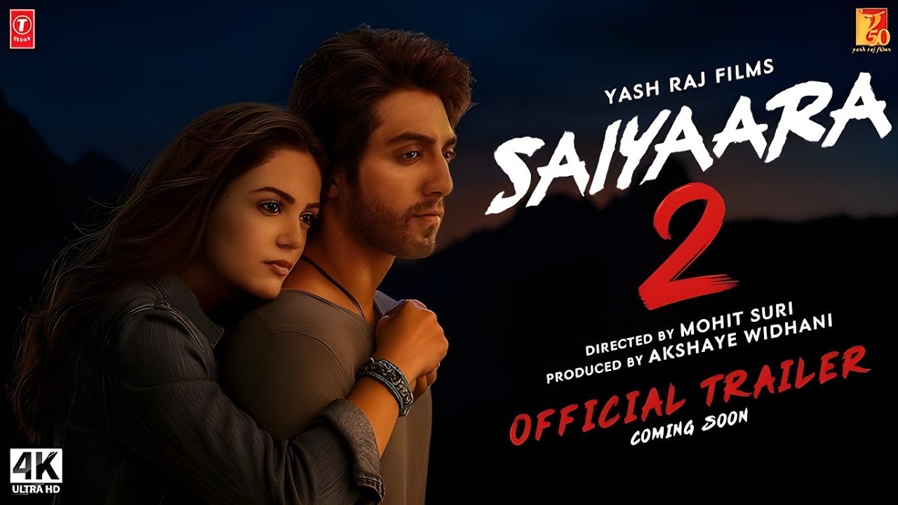 Saiyaara 2 - Official Trailer | Ahaan Panday | Aneet Padda | Tseries| 2025 | Saiyaara Full Movie ...