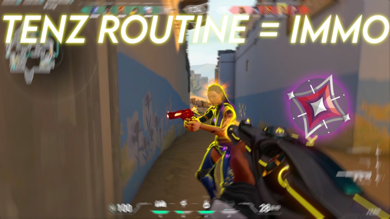 tenz aim routine got me immortal 3 in valorant.. | dae montage - YouTube