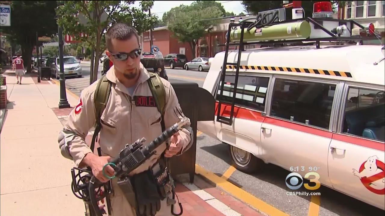 NJ Fans Bring Ghostbusters Film To Life - YouTube
