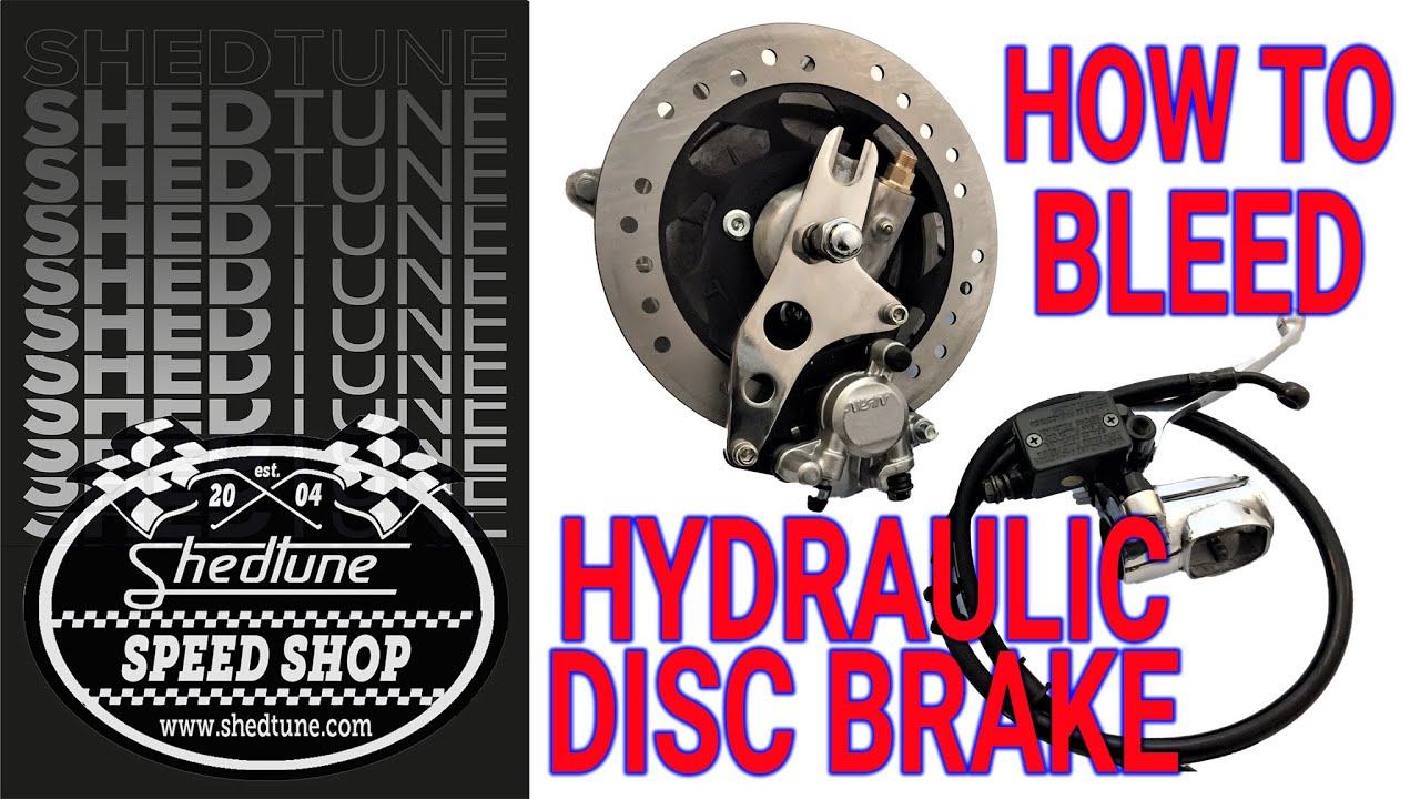SHEDTUNE - 'HOW TO' BLEED A LAMBRETTA HYDRAULIC DISC BRAKE - YouTube