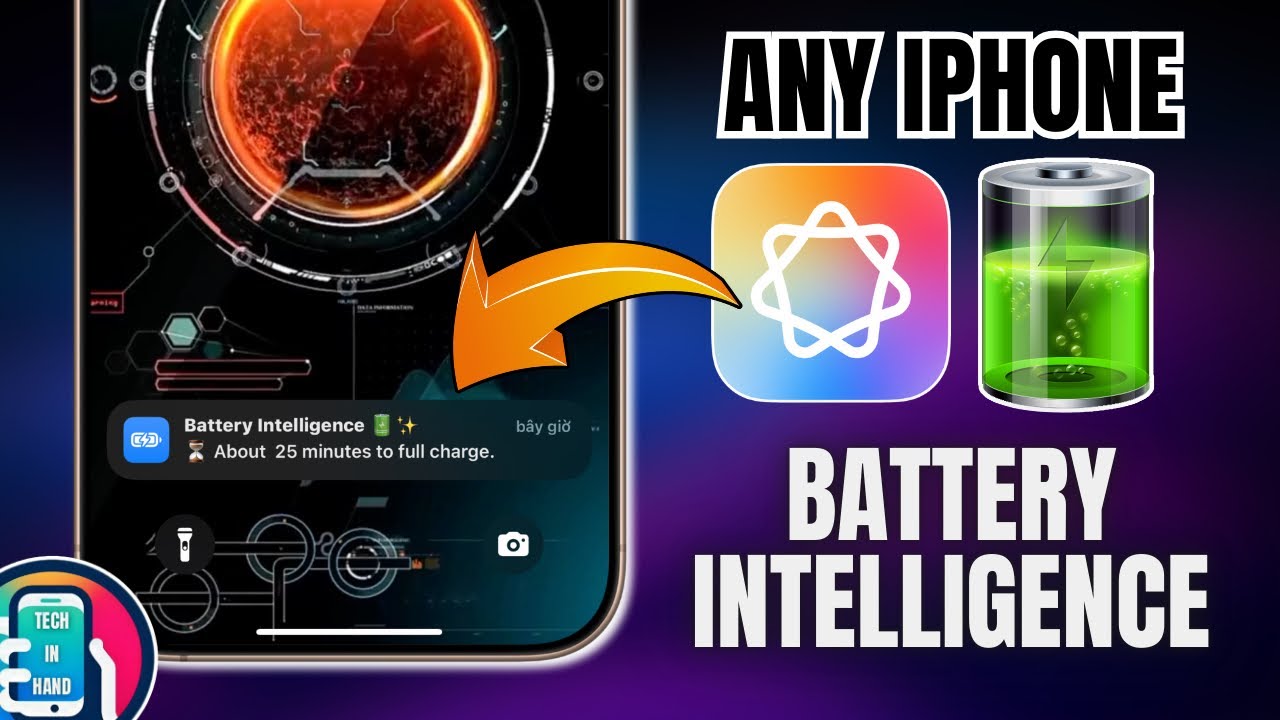Get Battery Intelligence On Any iPhone - Notify Time To Full Charge ...