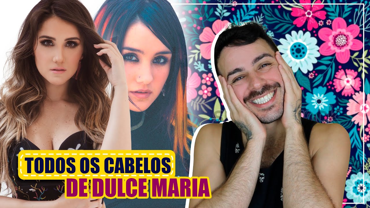 A TRANSIÇÃO DO CABELO DE DULCE MARIA | 2004 A 2020 - YouTube