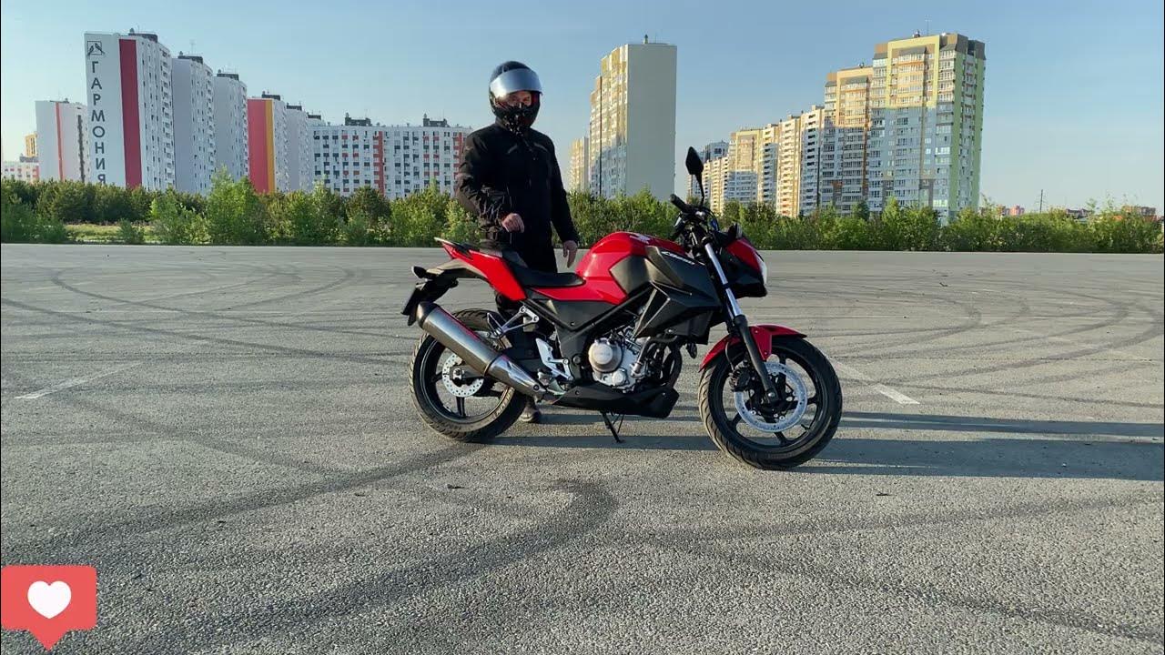 Лучший мотоцикл для новичка и для города! Обзор Honda CB250F! - YouTube
