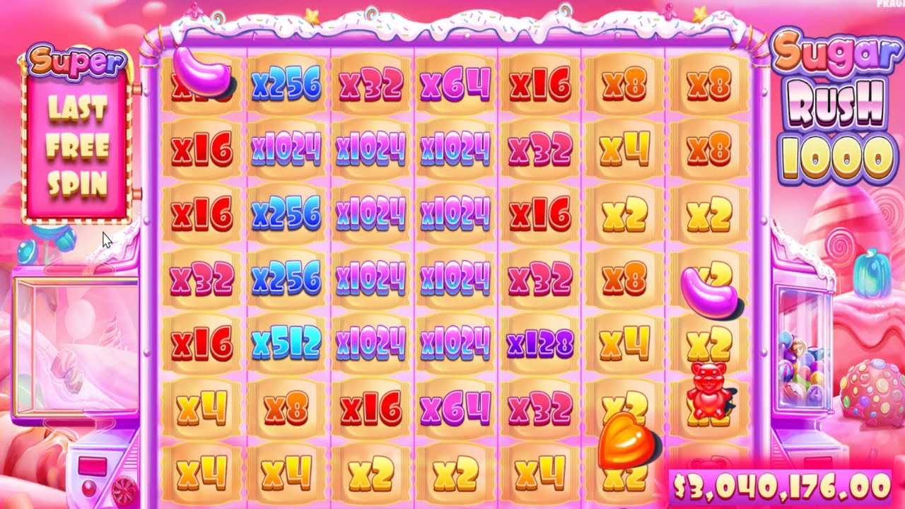 3200X SUGAR RUSH 1000 SO CLOSE TO MAX WIN INSANE MULTIPLIER BONUS BUY ...