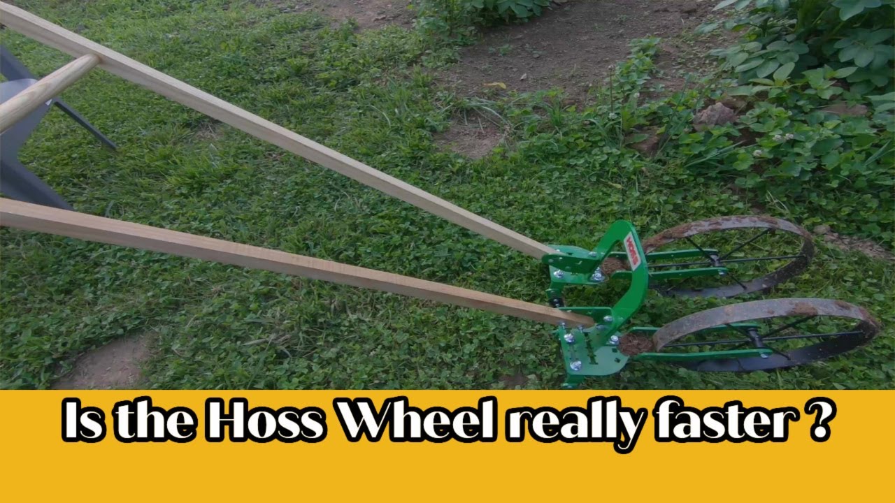 is the Hoss wheel hoe really faster? - YouTube