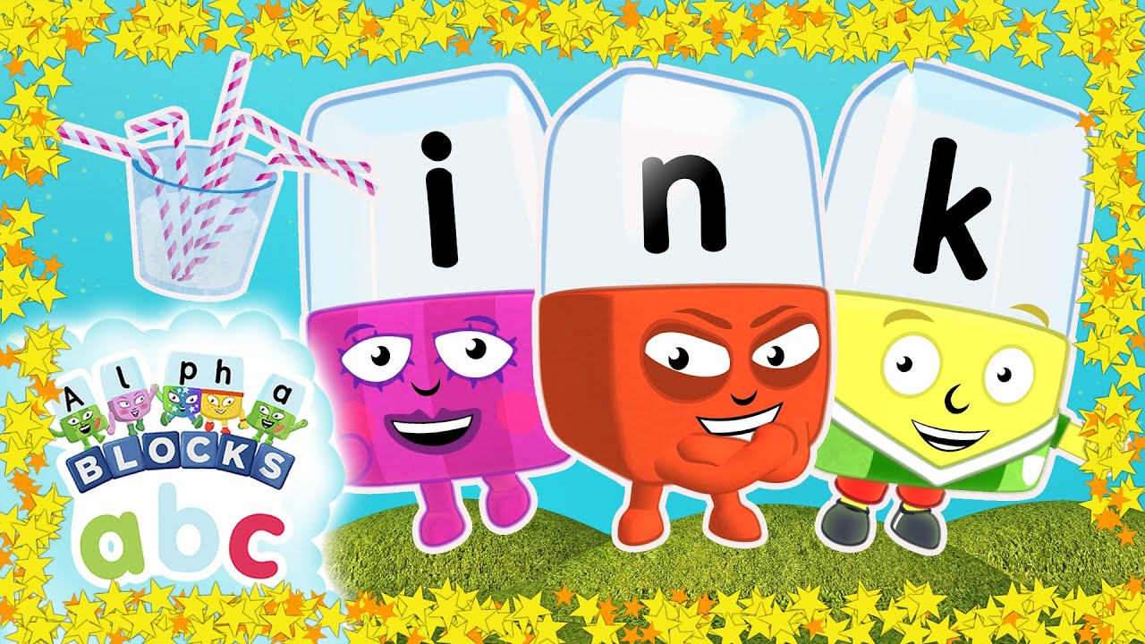 Alphablocks - INK Words and Phonics | Learn to Read | Alphablocks - YouTube