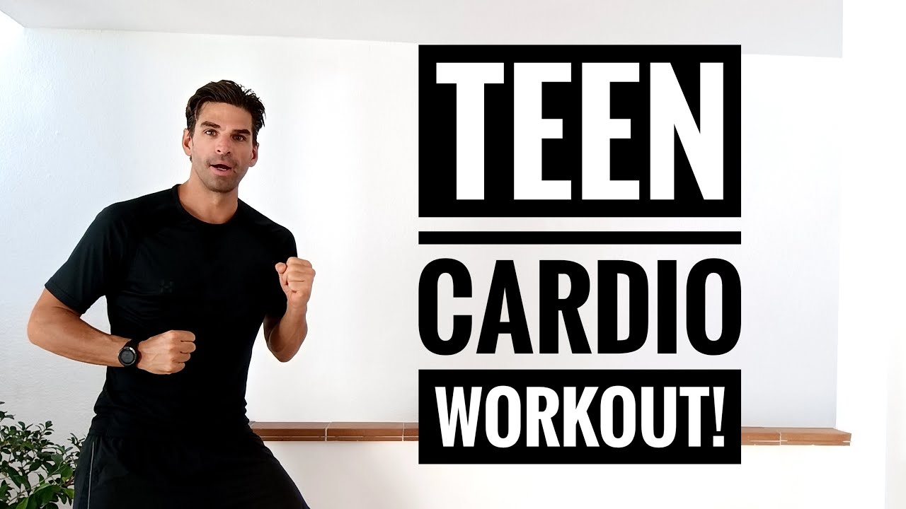 20 Minute Teen Beginner’s Cardio Workout! - YouTube