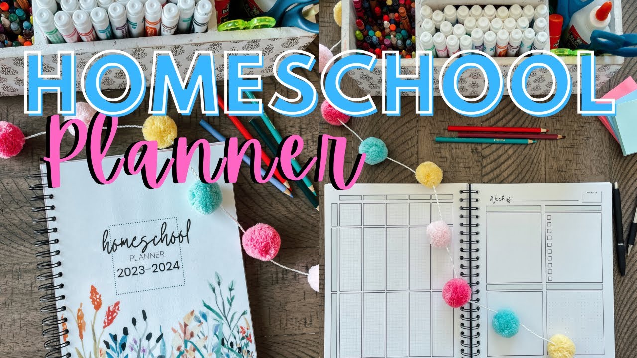 NEW HOMESCHOOL PLANNER 2023 - YouTube