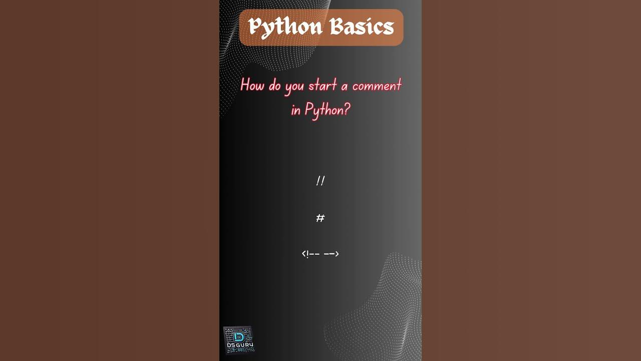Challenge Yourself: Python Basics Quiz ! 2 - YouTube