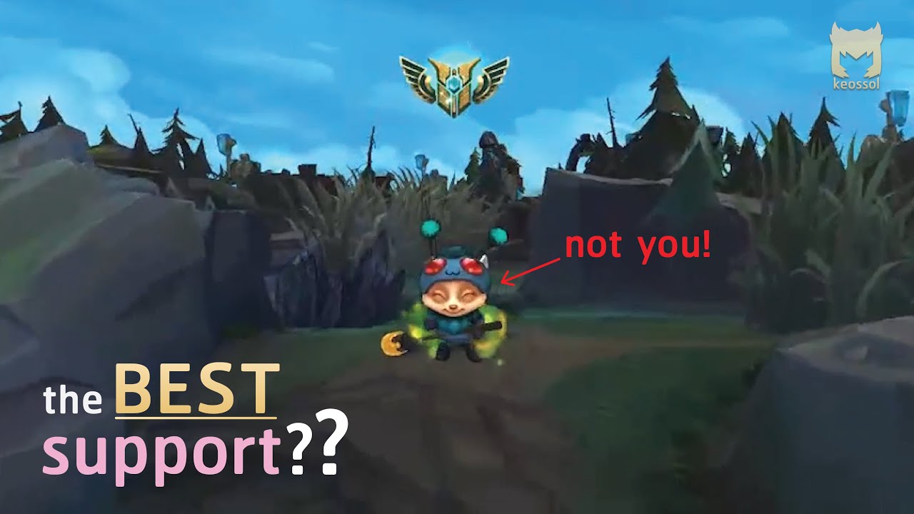 LOL Funny - the BEST support!? - YouTube