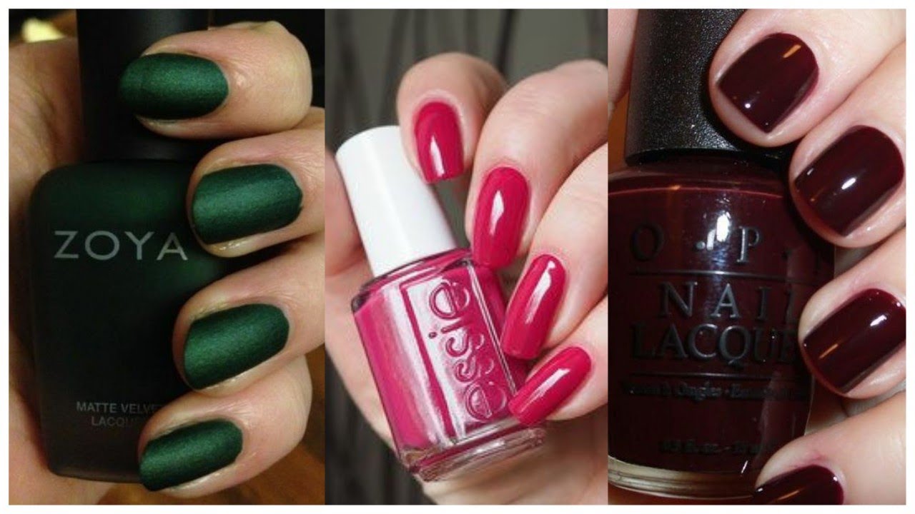 42 Attractive Nail Polish Colors Name with Picture ! 2021 Trendy Nail ...
