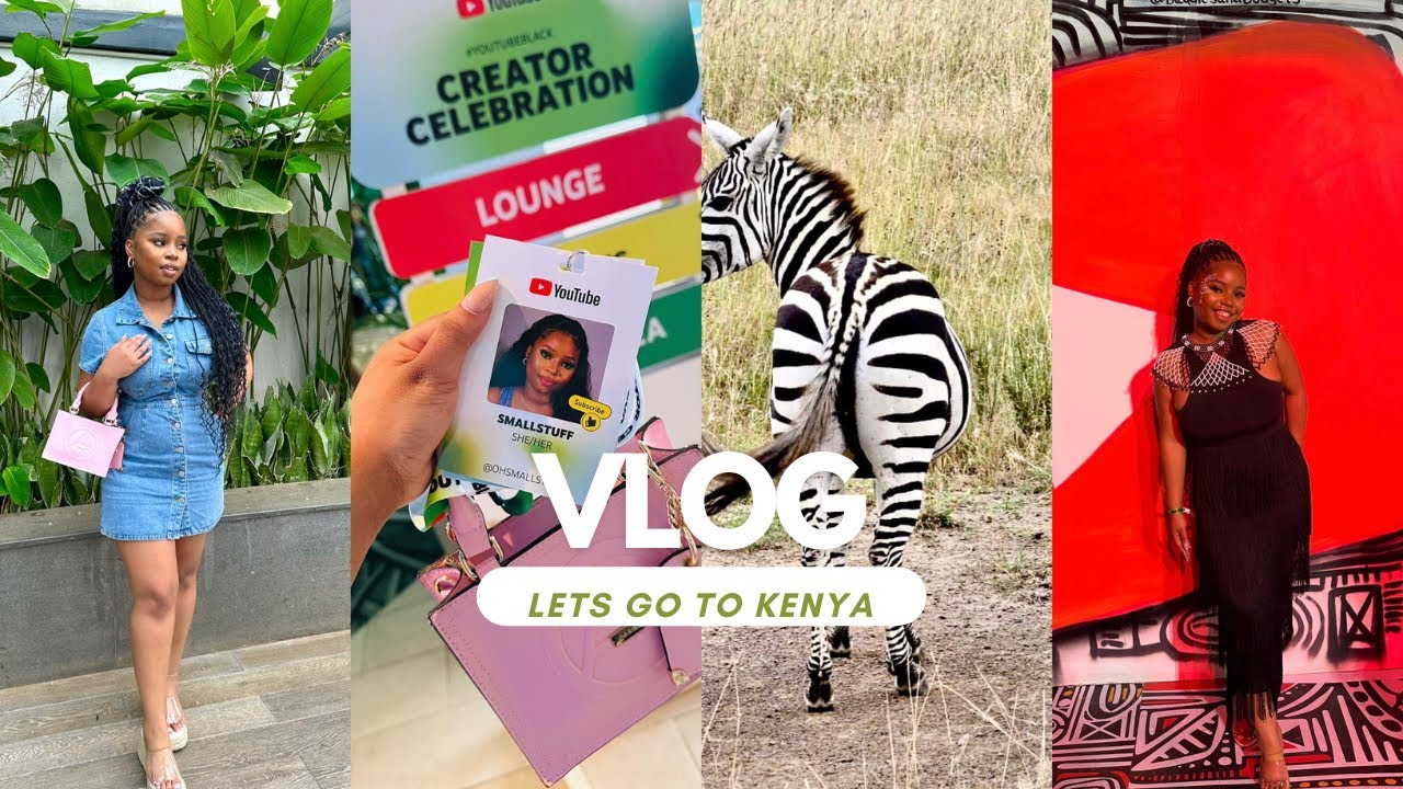 VLOG: YouTube Flew Us To Kenya! Game Drives, A Lot Of Partying, Creator ...
