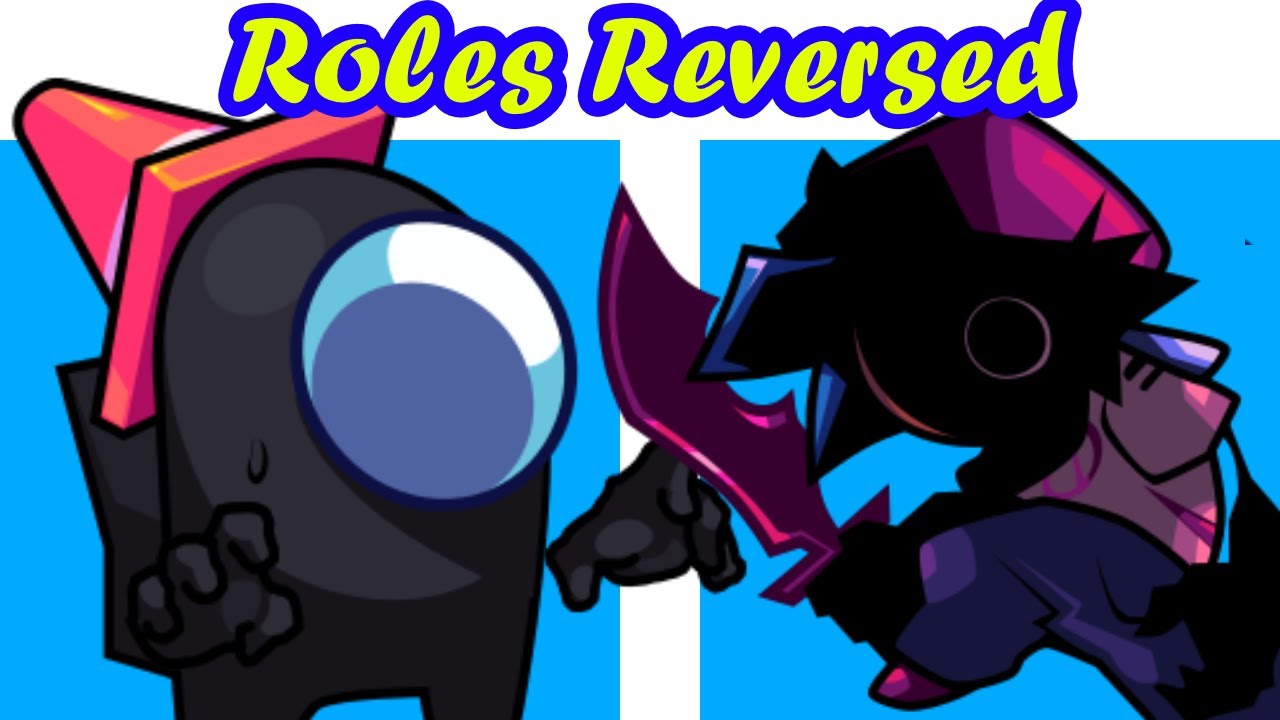 Friday Night Funkin' VS Black Imposter but the roles are reversed ...