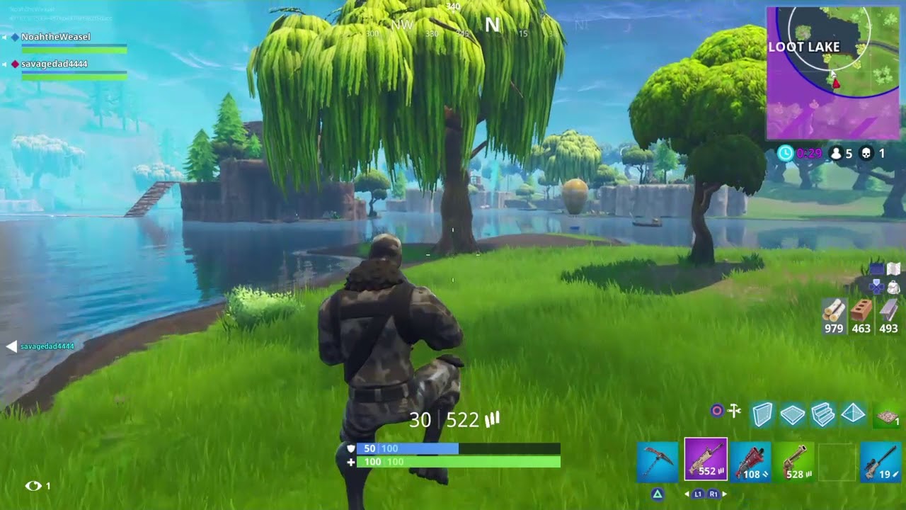 Fortnite Battle Royale Duo: Tree Camping dub!?!?!? - YouTube