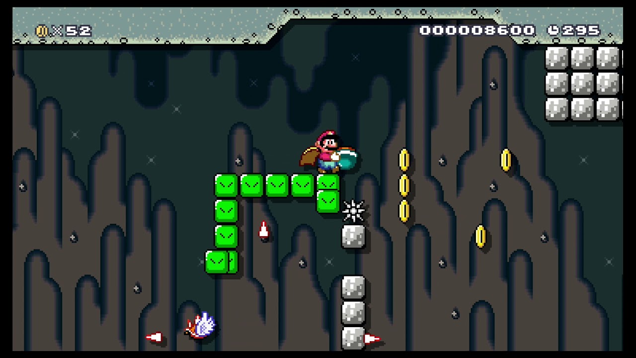 Eric's Super Mario Maker 2 Levels: Underground Snakes - YouTube