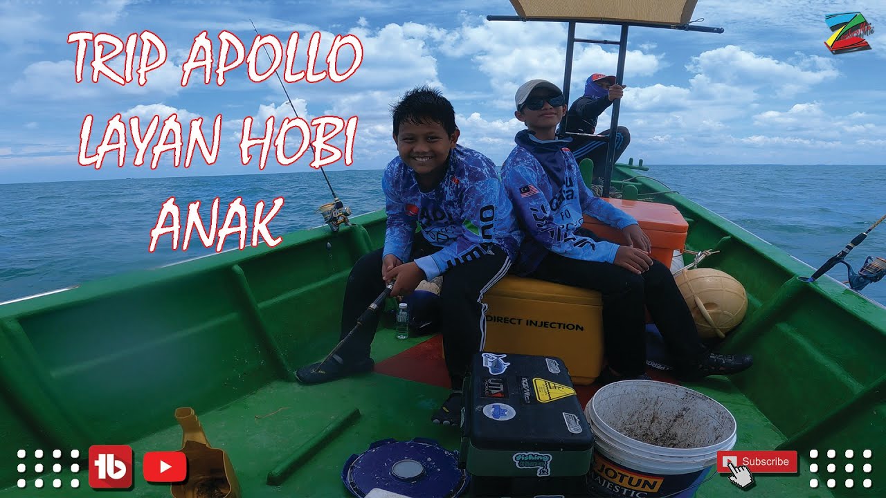 TRIP APOLLO ANAK BERANAK | JETI KUALA PAHANG | PEKAN - YouTube