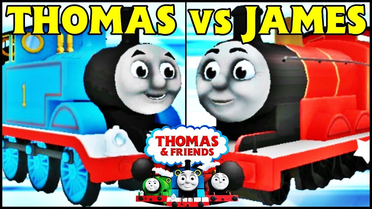 Thomas and Friends Go Go Thomas | Thomas vs James (THOMAS & FRIENDS ...