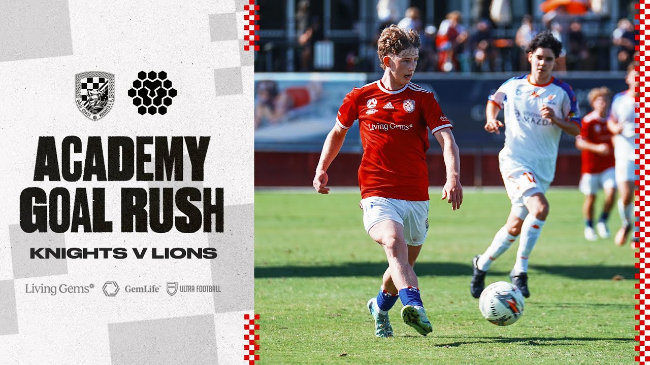 Academy Goal Rush: GC Knights v Lions FC - YouTube