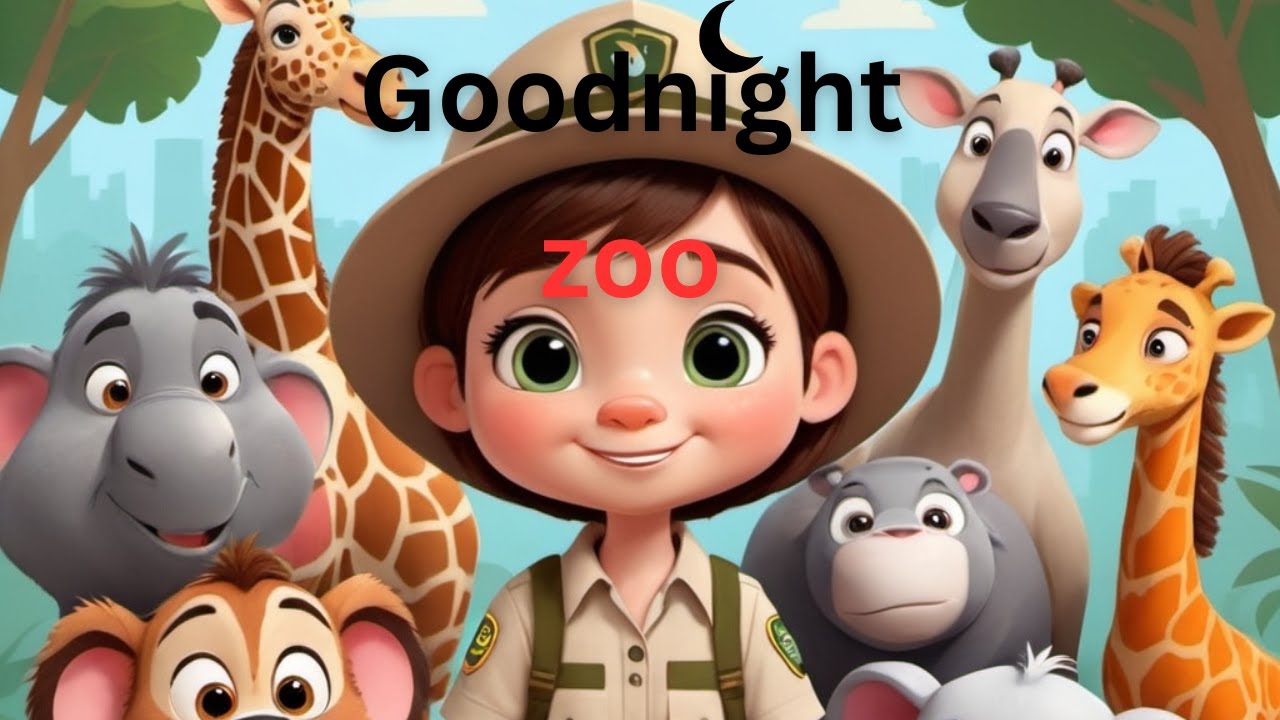 Goodnight zoo: soothing bedtime story for kids & babies about zoo ...