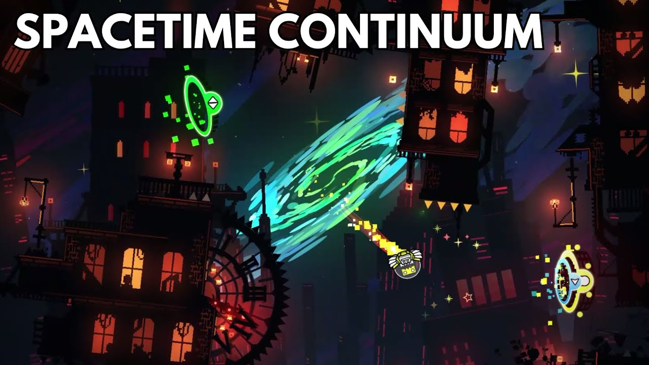"Spacetime Continuum" By DesTicY (w/Coin) Daily Level [Geometry Dash 2. ...