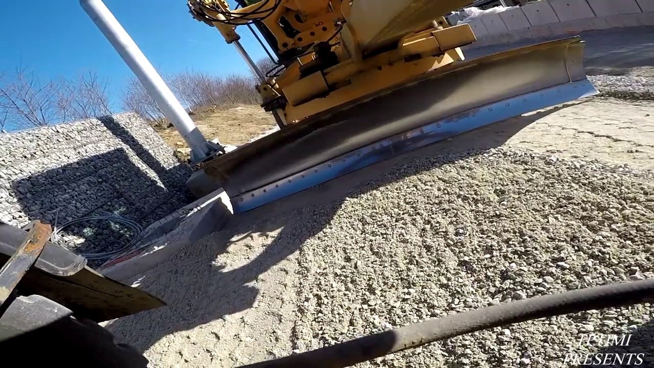 Motor Grader Railroad Station Grading (Blade Camera)-Skilled Operator ...