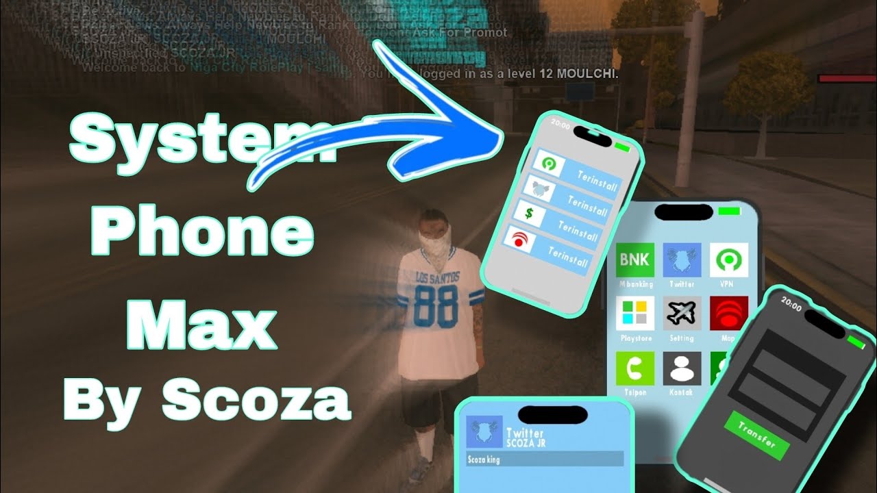 [SAMP] System Phone For Free - YouTube