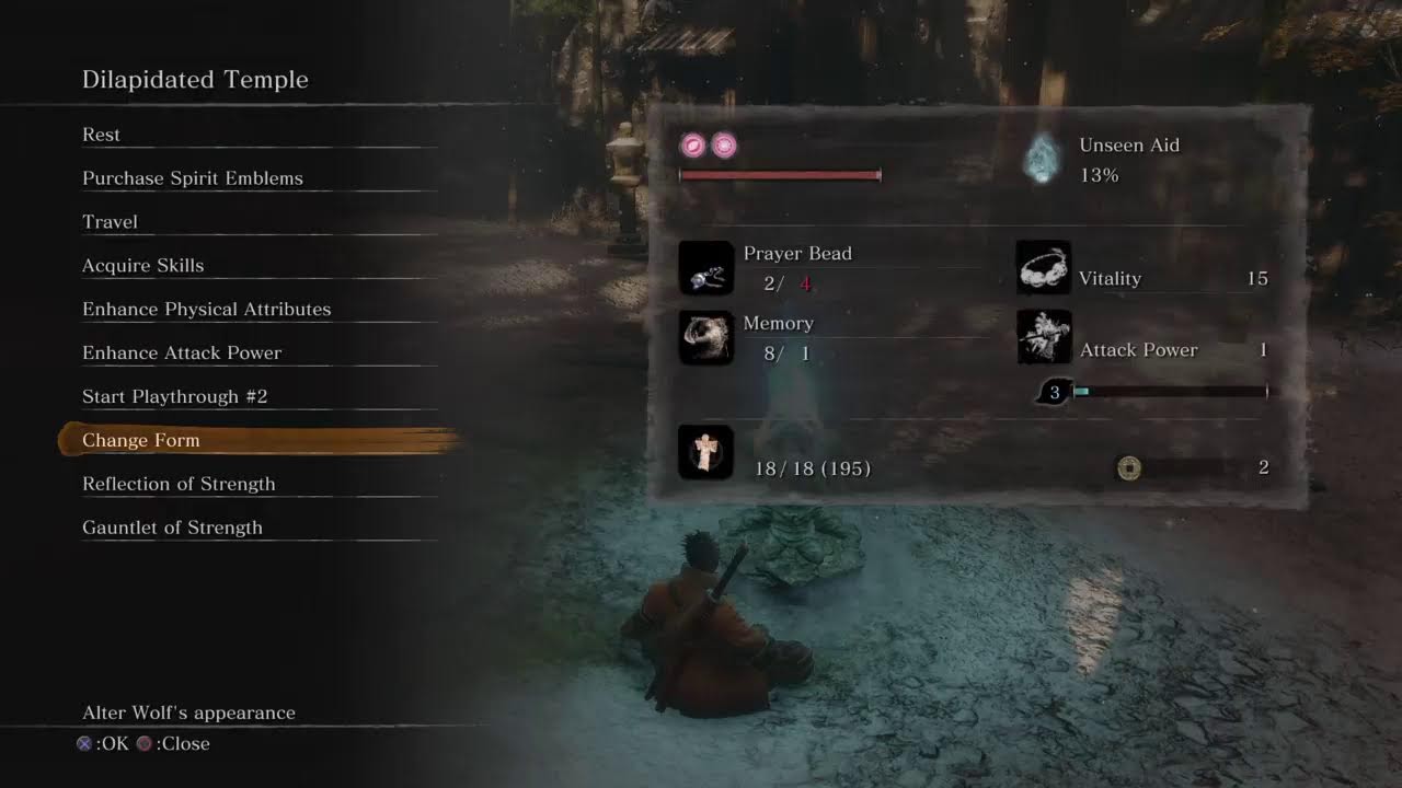 Sekiro | Attack Power 1 playthrough - YouTube