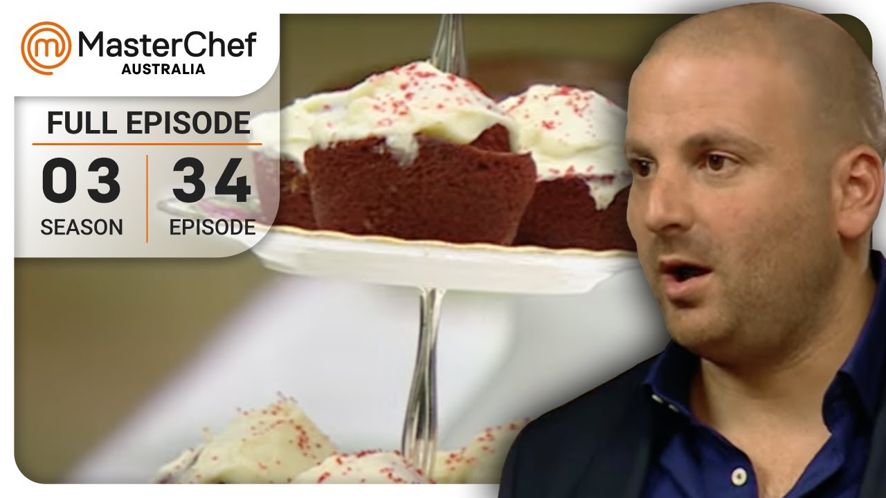 Red Velvet Cupcake Perfection or Disaster? | MasterChef Australia | S03 ...