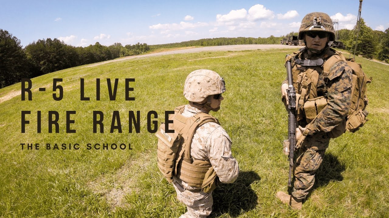 Marines Training On The Range - YouTube