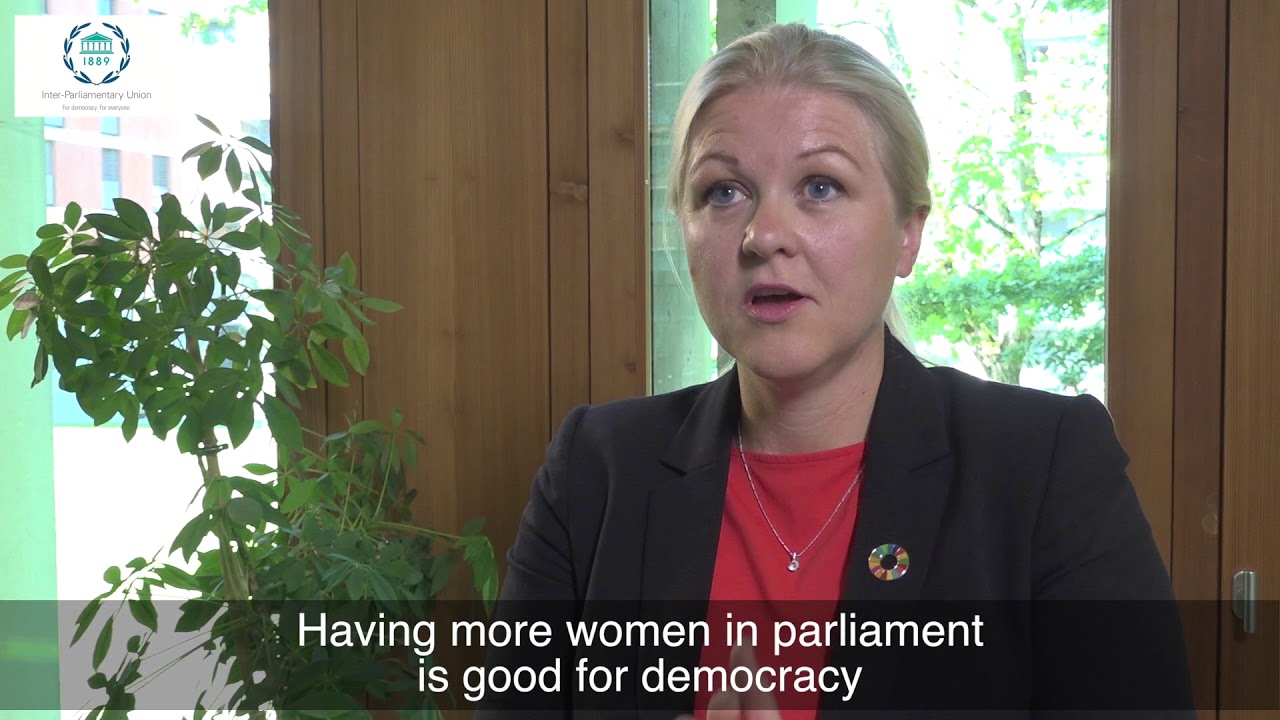 Int’l Day of Parliamentarism: Ulrika Karlsson, Pres., IPU Women MPs ...