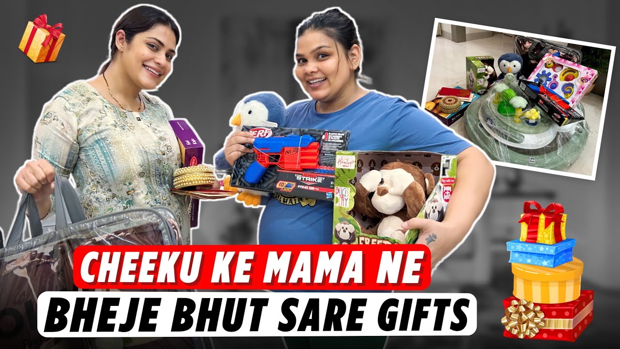 CHEEKU KE MAMA NE BHEJE BHUT SARE GIFTS | Armaan Malik - YouTube