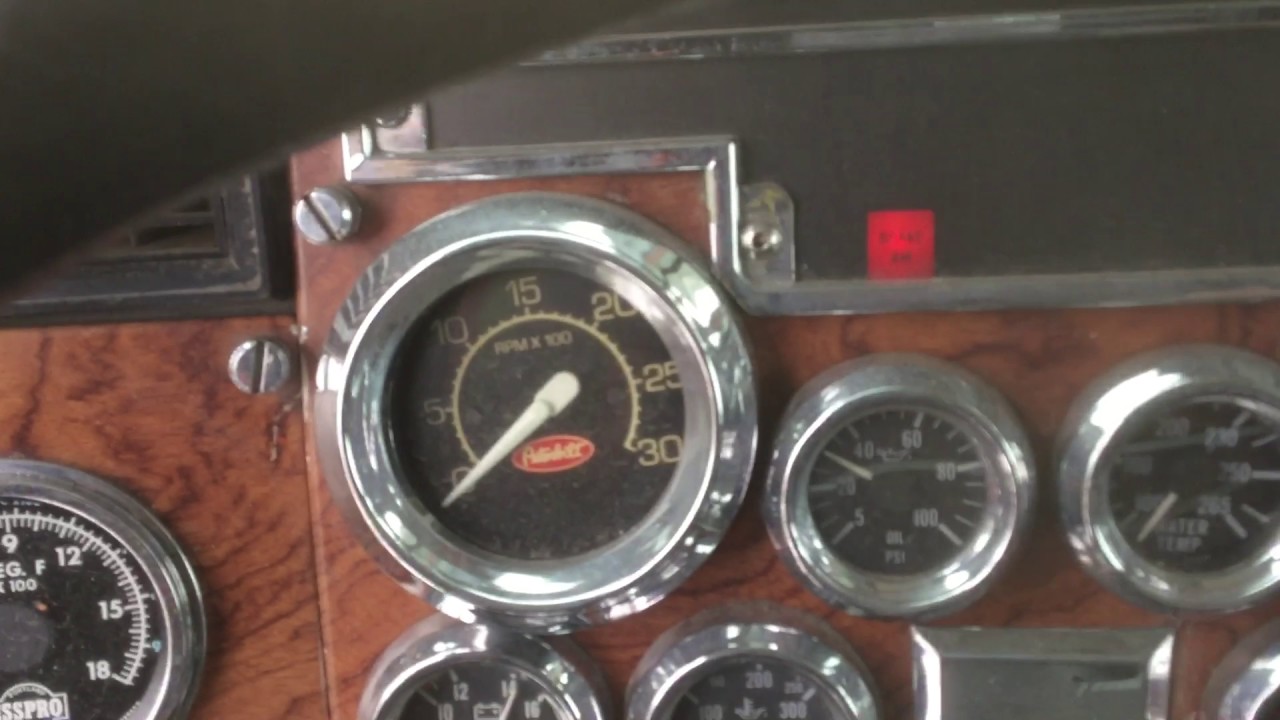 Stock#5286 cummins N14 red top - YouTube