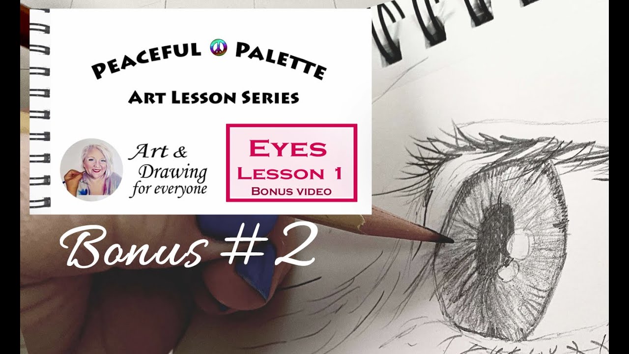 Eye drawing bonus lesson #2 | draw an elderly woman eye - YouTube