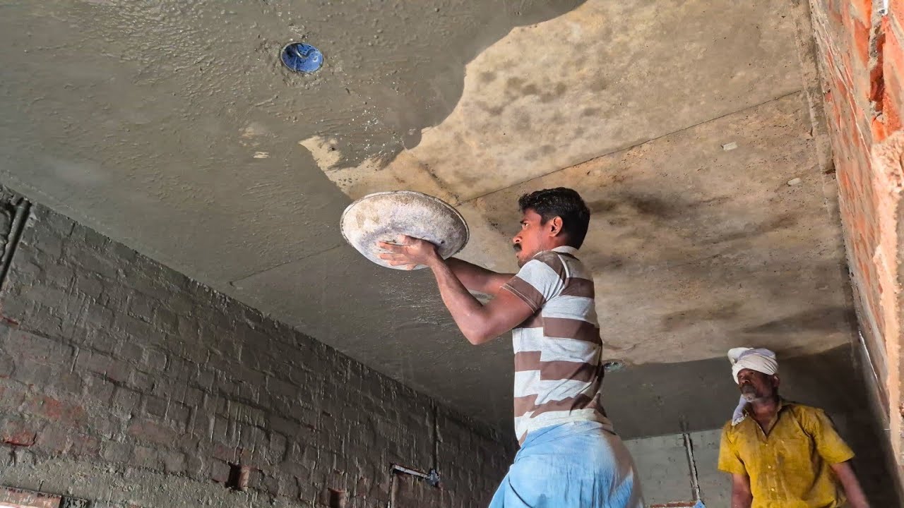 Fast&Easy Techniques Of Ceiling Plastering_30×10ft Hall Sheet Ceiling ...