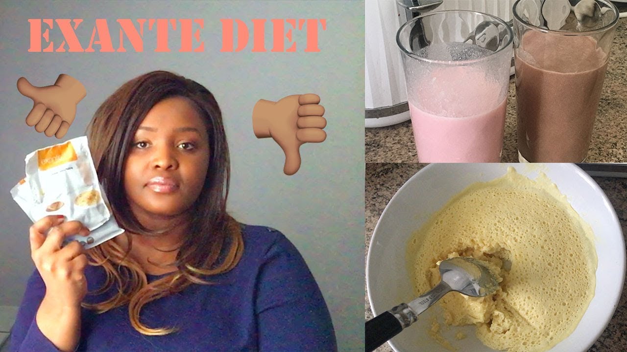 I TRIED THE EXANTE DIET- QUICK WEIGHT LOSS PROMISED | Sande Shares - YouTube