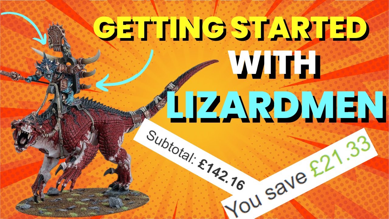 1000pts in UNDER £150 | Getting Started with Lizardmen in the Old World ...