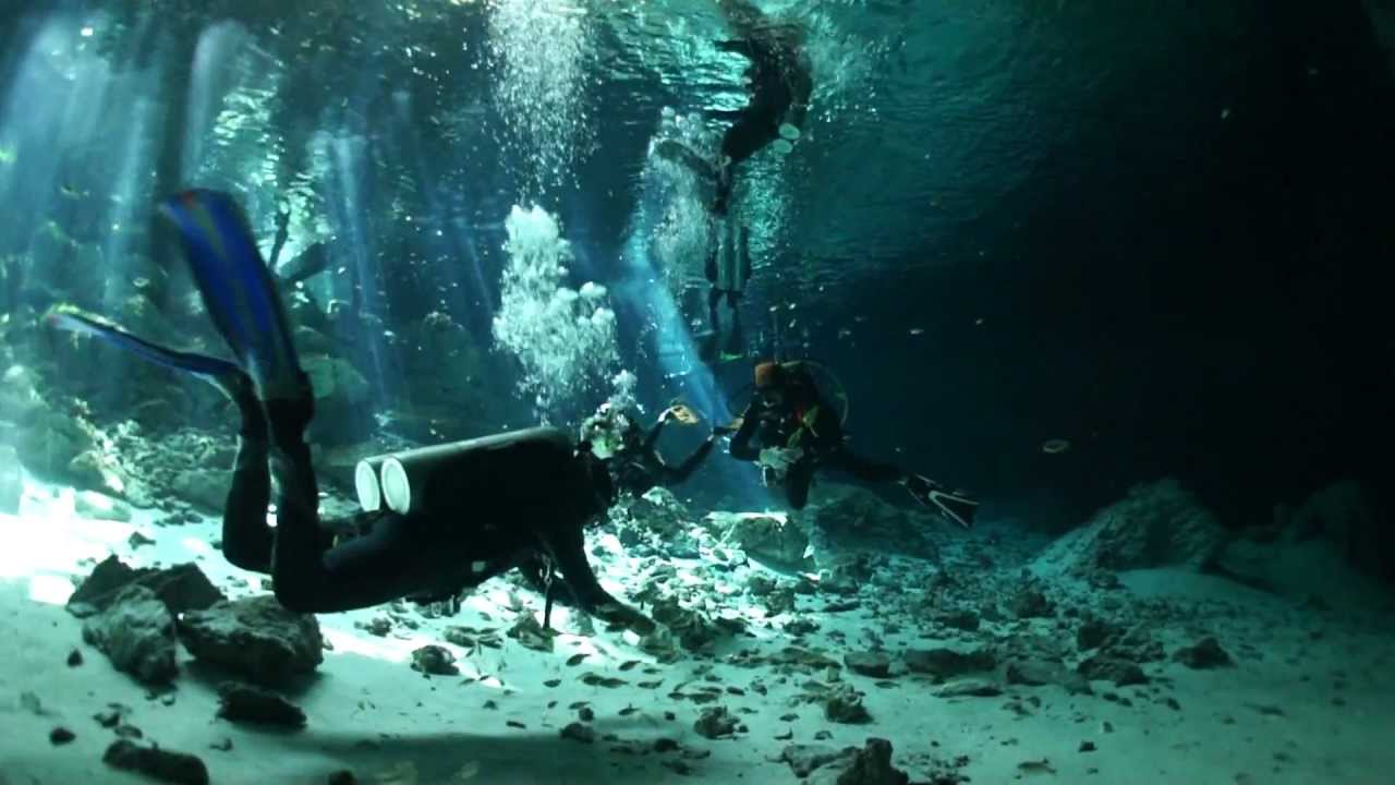 Amazing dive Mexico Part 2 "Cenotes"- Plongée extraordinaire Mexique ...