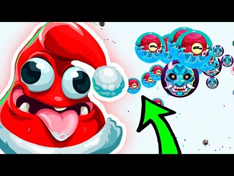 Daily AGARIO LIVE STREAM - NEW Christmas skin ( Agar io #day 5 ) - YouTube